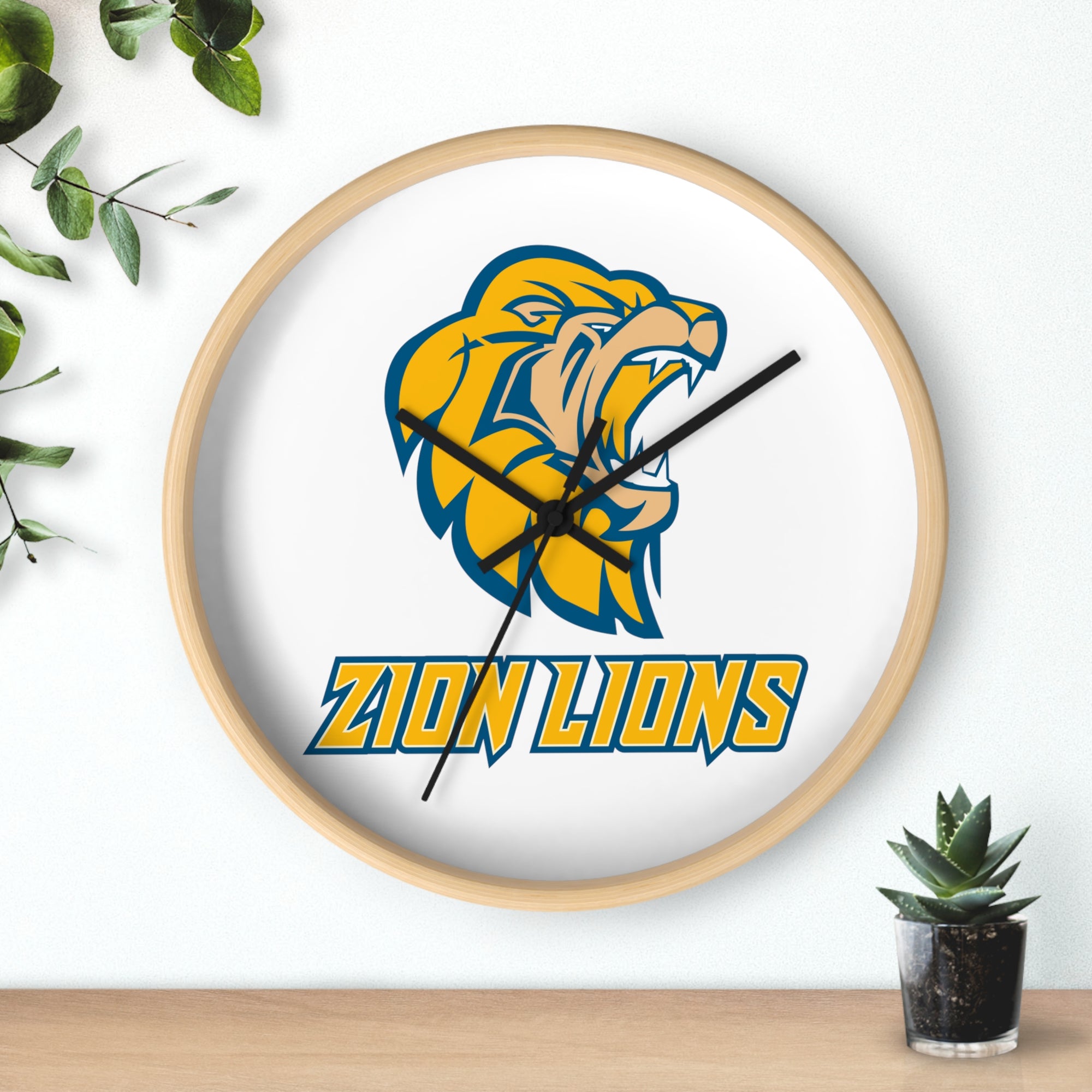 Zion Lions Wall Clocks - Spiritgear