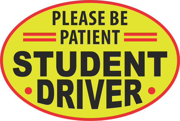 Student Driver Decal - Spiritgear
